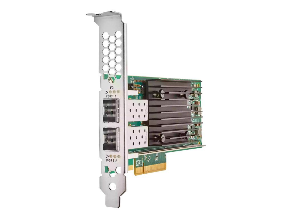 کارت HBA سرورHPE SN1610Q 32Gb 2-port Fibre Channel R2E09A - سرور خط سبز